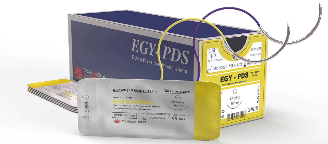 EGY-PDS || Absorbable Sutures || Taisier-Med